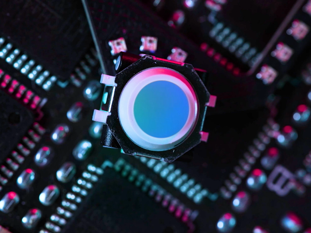 Kevin Santo Cappuccio: "The world needs more RGB backlit Blackberry track…" - hackaday.social